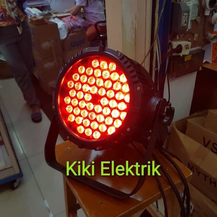 Jual Lampu Par LED 54 x 3 watt Full Color (WATERPROOF !!!) / Lampu ...