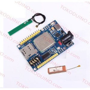 Jual A7 AI THINKER QUAD BAND GPRS GSM SMS GPS MODULE 5V SERIAL TTL ...