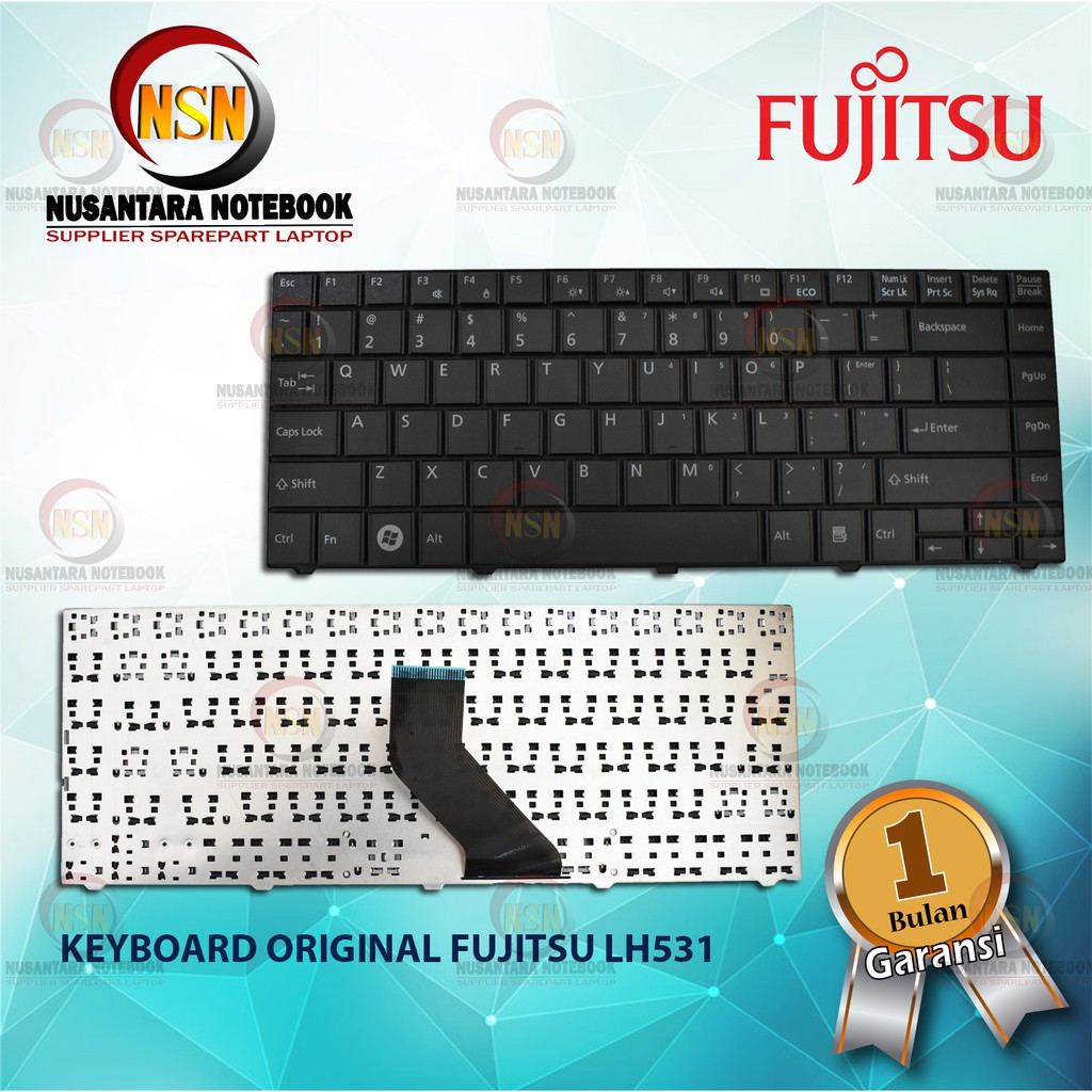 Jual Keyboard Original Fujitsu Lifebook LH531 LH520 LH701 BH530 Series ...
