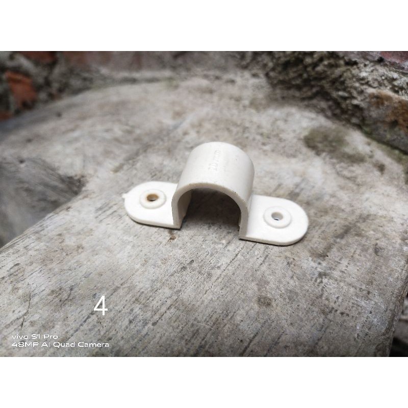 Jual KLEM PIPA CONDUIT PVC 20mm putih | Shopee Indonesia