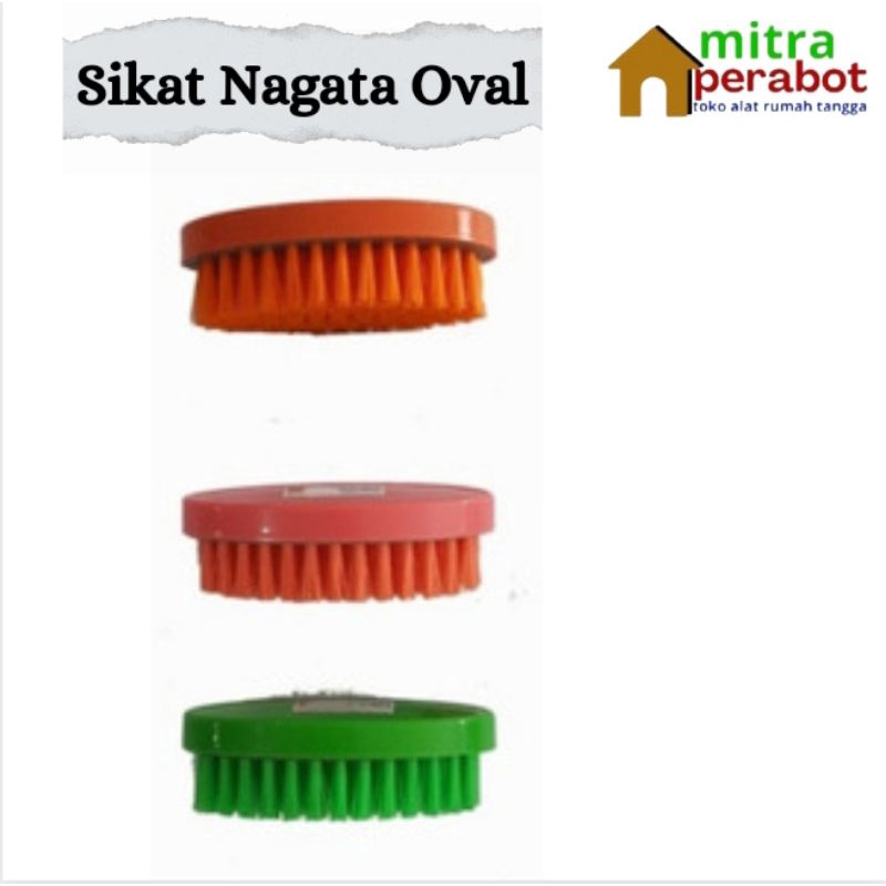 Jual Sikat Cuci Baju Kain Oval Nagata Sikat Bulu Lembut Halus | Shopee ...