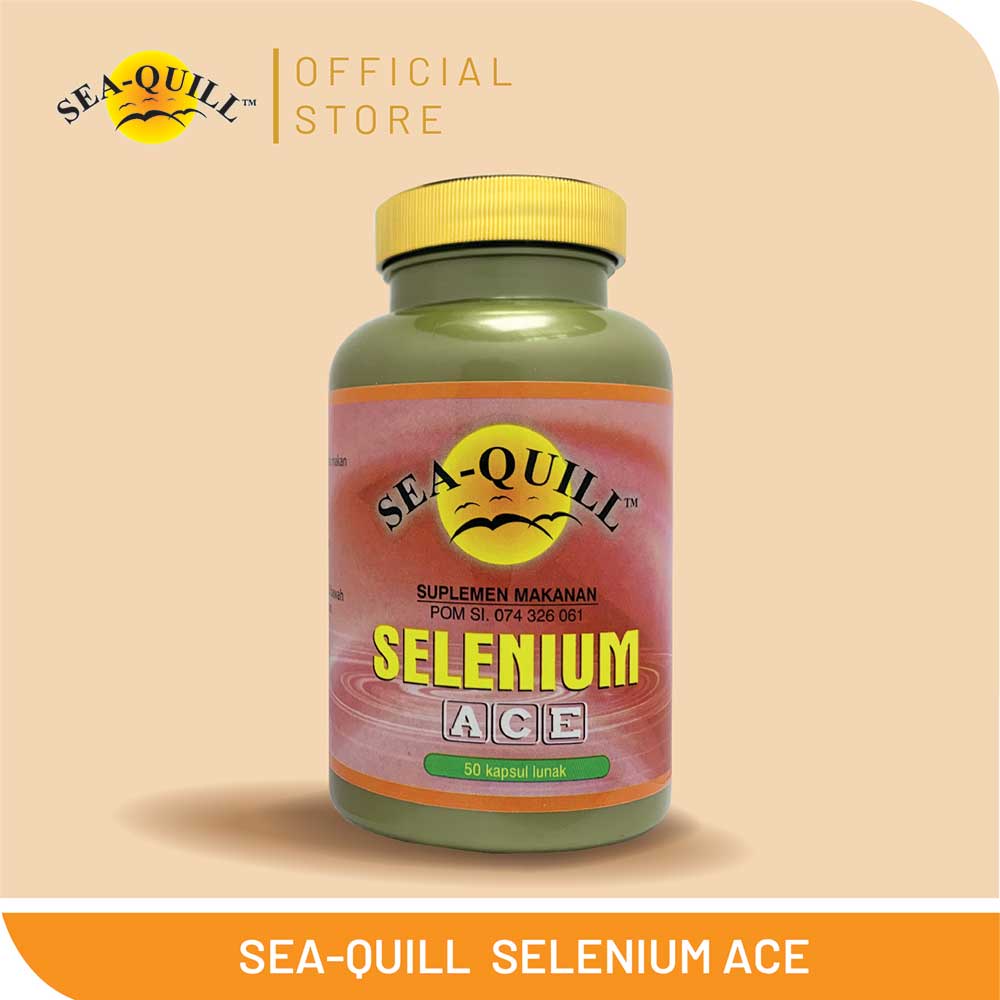 Jual Sea Quill Selenium Ace 50 softgel | Shopee Indonesia