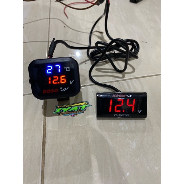 Jual volt meter koso vol metr koso 3in1 bisa buat cas hp | Shopee Indonesia