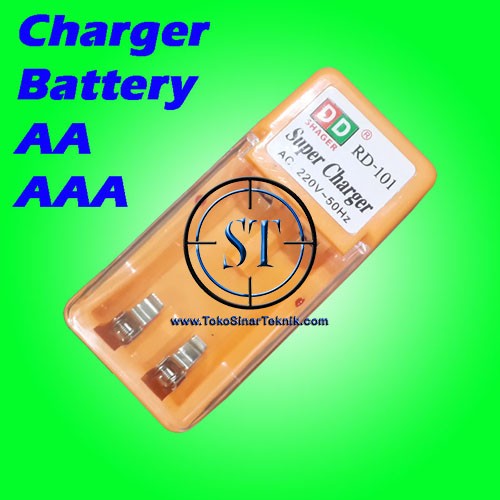 Jual Alat Charger Battery Ni-CD / Ni-MH 2x AA / AAA DD-101 Cash Isi ...