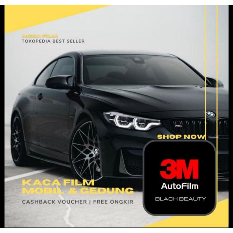 Jual Stiker Kaca Film 3M Auto Film Black Beauty Original The Series ...