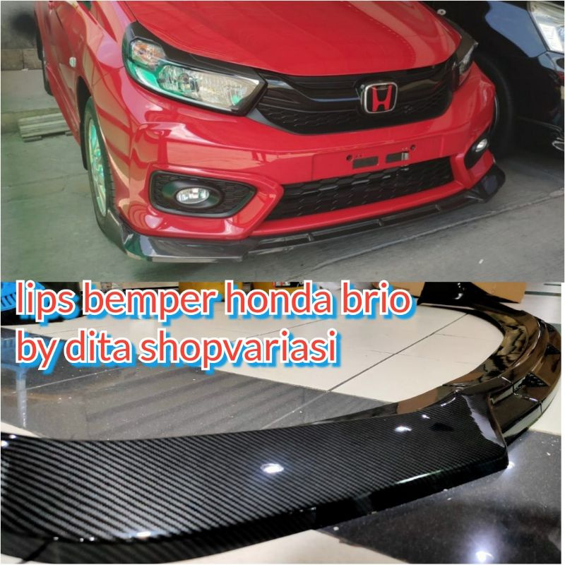 Jual lips bemper honda brio carbon | Shopee Indonesia