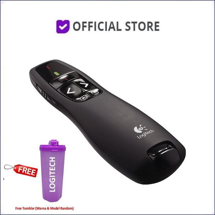 Jual LOGITECH R400 - Logitech Presenter , Wireless Presenter, Laser ...
