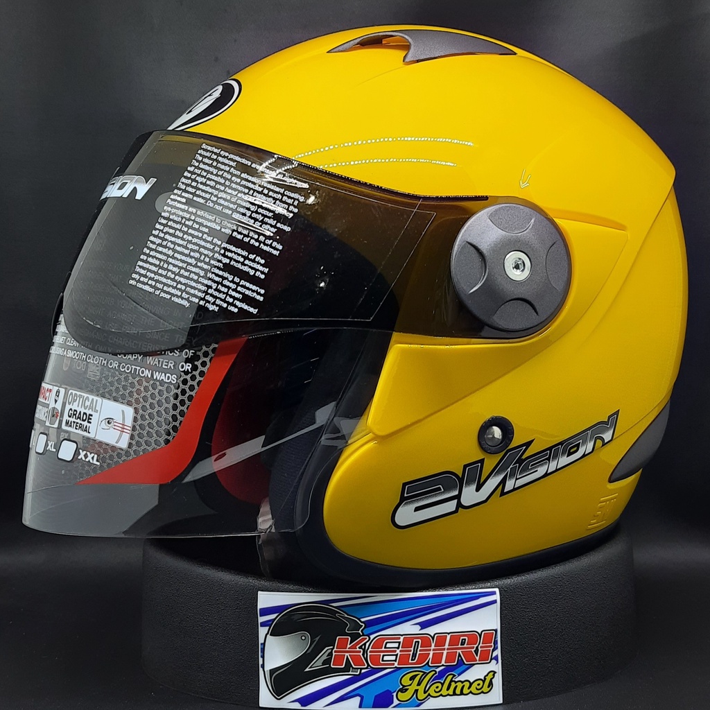 Jual Helm KYT 2 VISION Half face | Shopee Indonesia