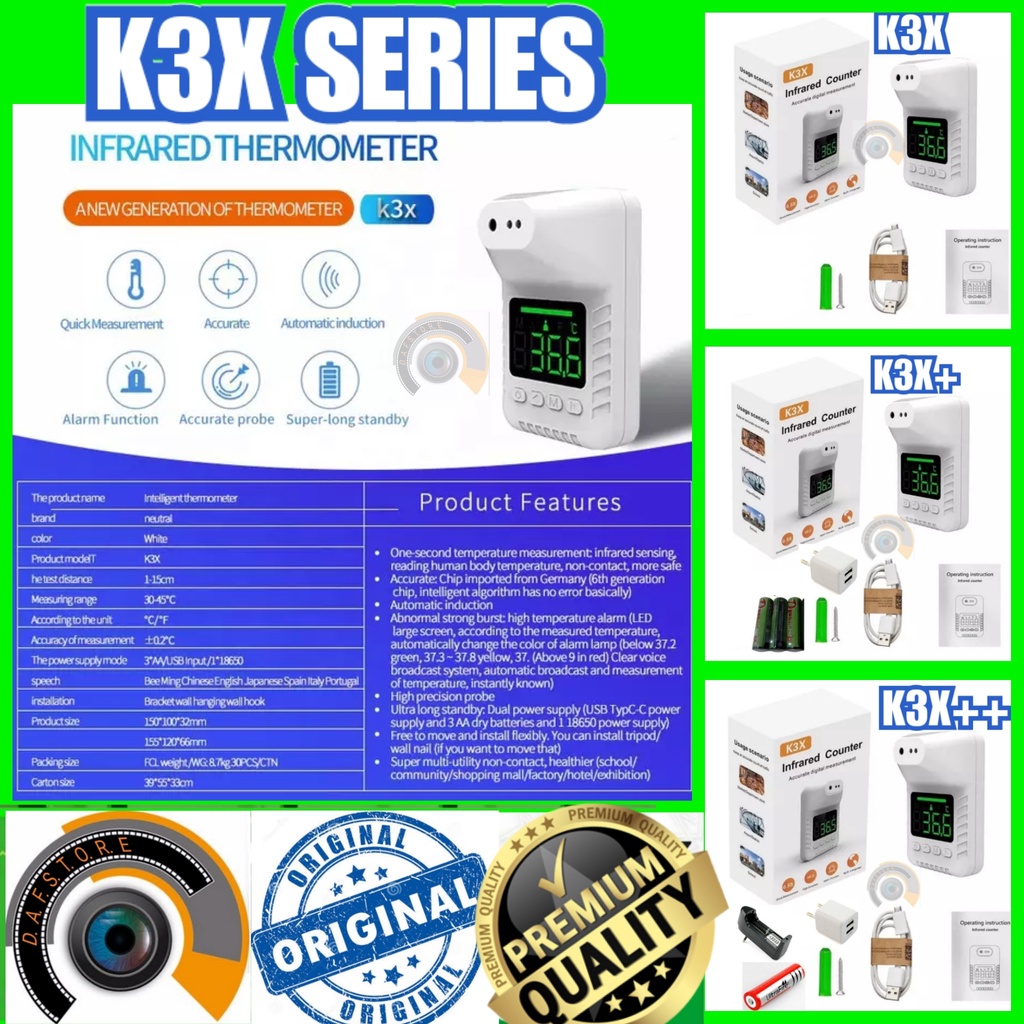 Jual thermometer K3, k3x, k3pro, k3 pro, k9pro,H3,H3X, k9 pro,K9 pro,k9 ...
