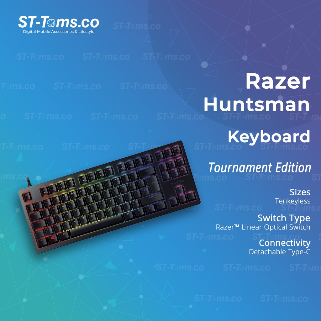 Jual Razer Huntsman Tournament Edition - Linear Optical Switch | Shopee ...