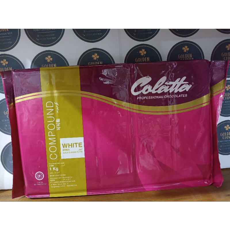 Jual colatta white chococolate compound 1 kg | Shopee Indonesia