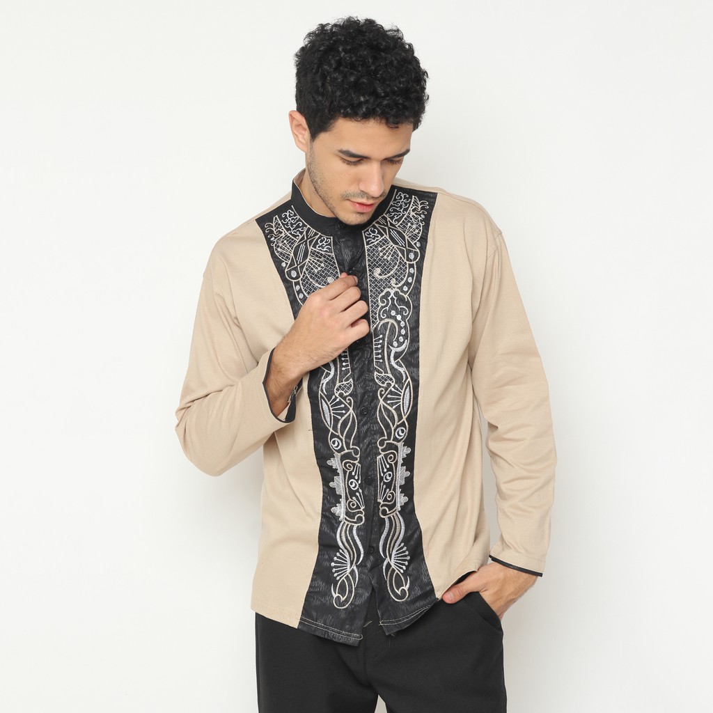 Jual Kemeja Baju Koko Muslim Polo Lacost Lengan Panjang (BEST SELLER ...