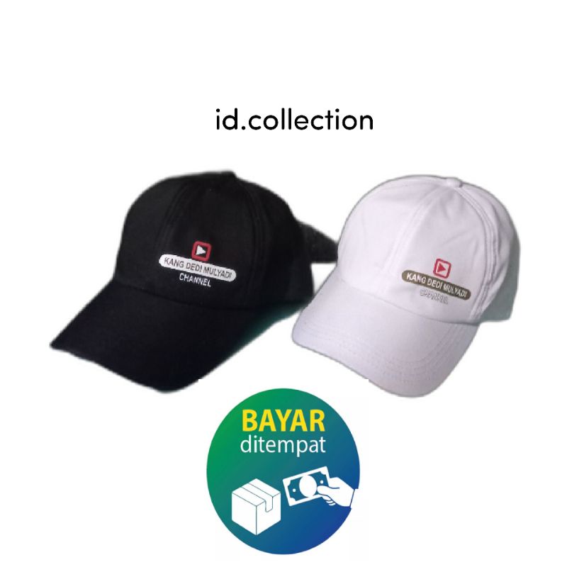 Jual topi kang Dedi mulyadi.topi YouTube kang Dedi Mulyadi sablon dtf ...