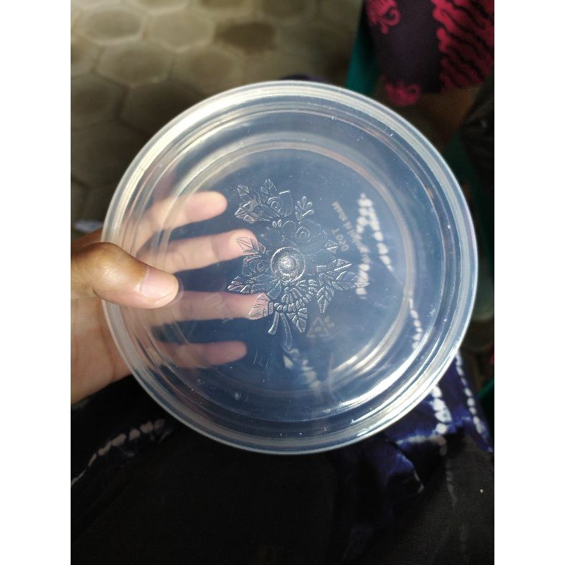 Jual Toples Kue Kering / Toples Cookies bulat 250gr (isi 12pcs ...