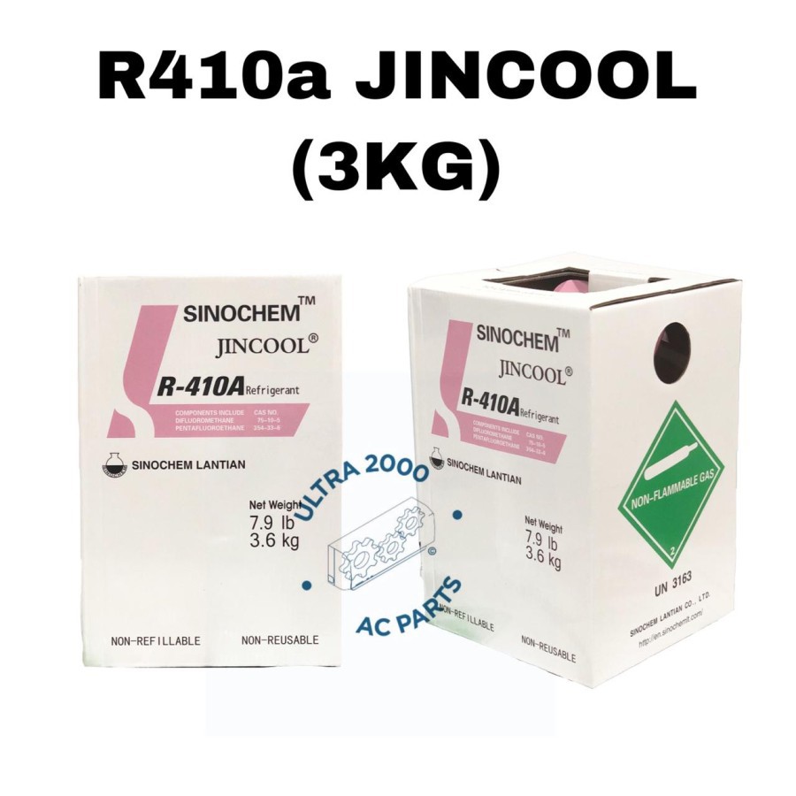 Jual PREON AC R410A 3KG / PREON R410a 3 KG PURE | Shopee Indonesia
