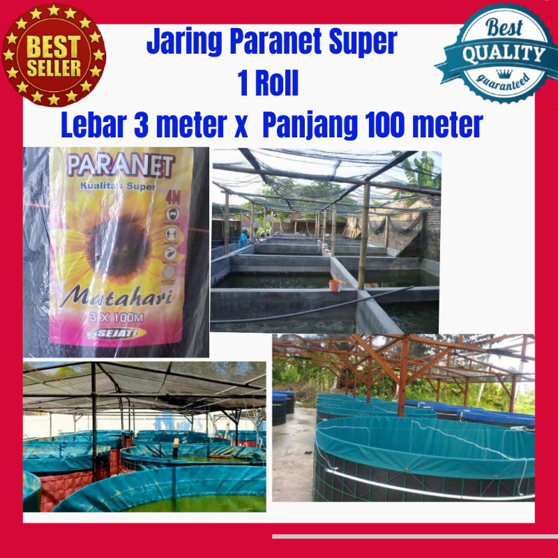Jual jaring Paranet hitam waring hitam penutup atap | Shopee Indonesia