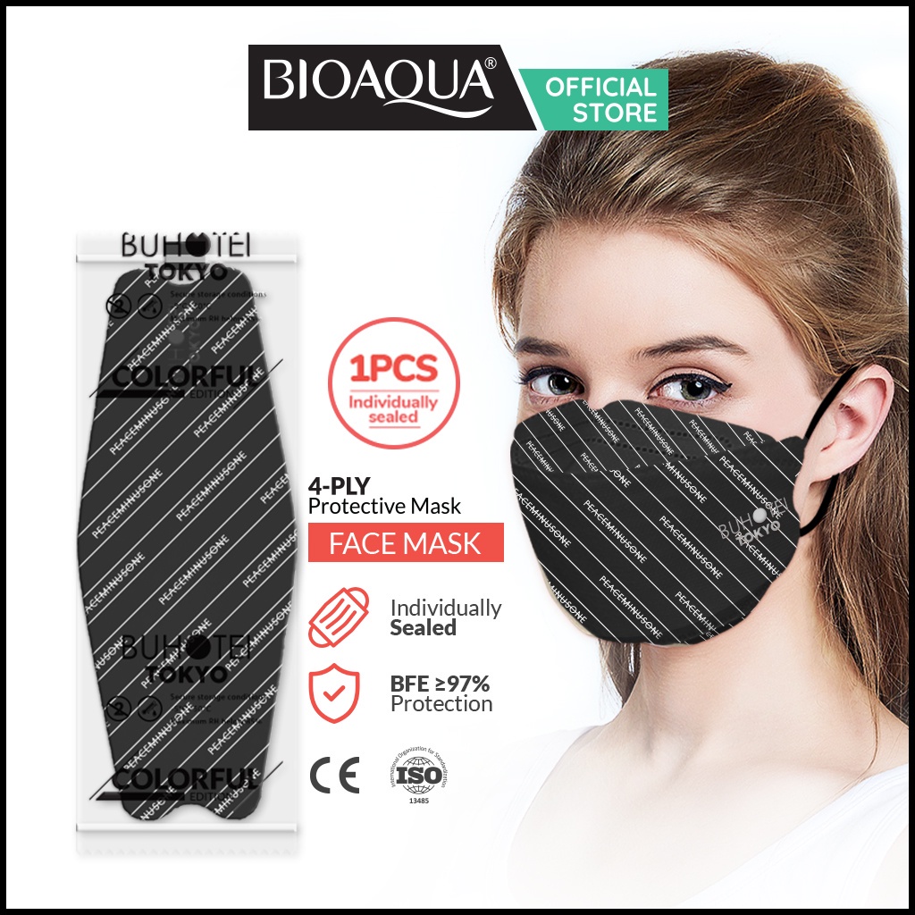 Jual BUHOTEI Tokyo Mask KN95 EVO 4Ply Adult Masker Disposable Earloop ...