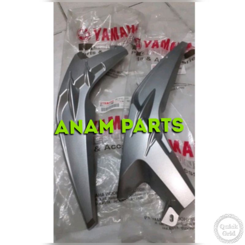 Jual sambungan body tengah step sepasang xeon RC GT 125 silver metalic ...