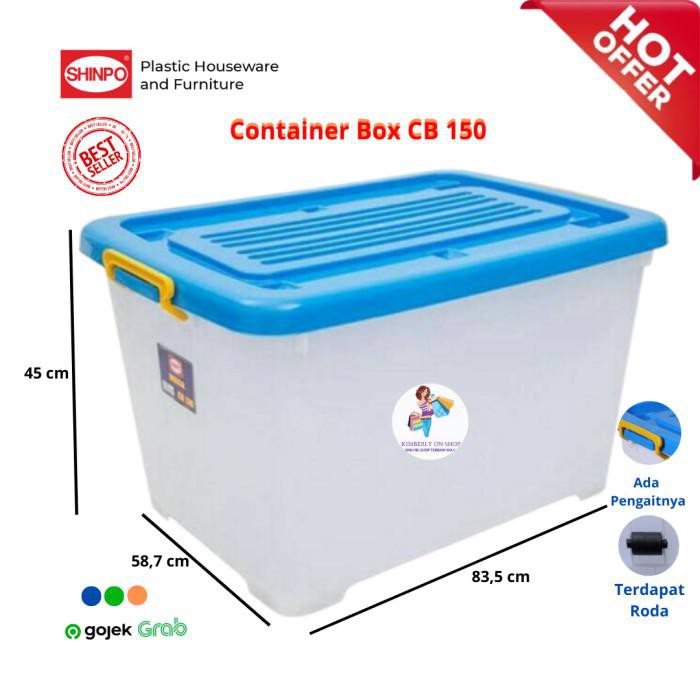 Jual Box Plastik Menyimpan Serbaguna (Container Box) Shinpo Hercules CB ...