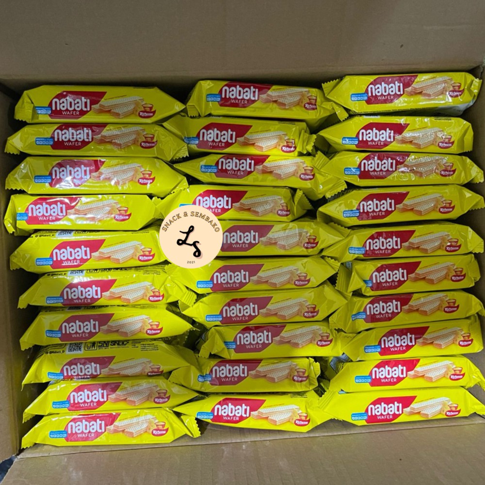 Jual Richeese wafer nabati 37 gr Keju Nabati Biskuit Keju Coklat Richeese Nabati Regular Richoco ...