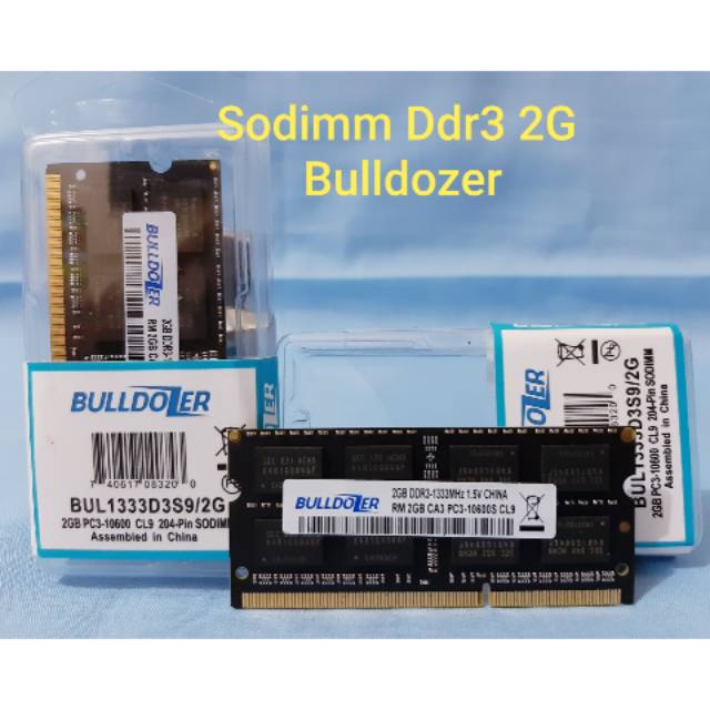 Jual MEMORY SODIMM DDR3 2G BULLDOZER, MEMORY LAPTOP SODIMM DDR3 ...
