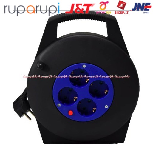 Jual Krisbow Kabel Roll 10 Meter Kabel Gulung Dengan Proteksi Over Heat ...