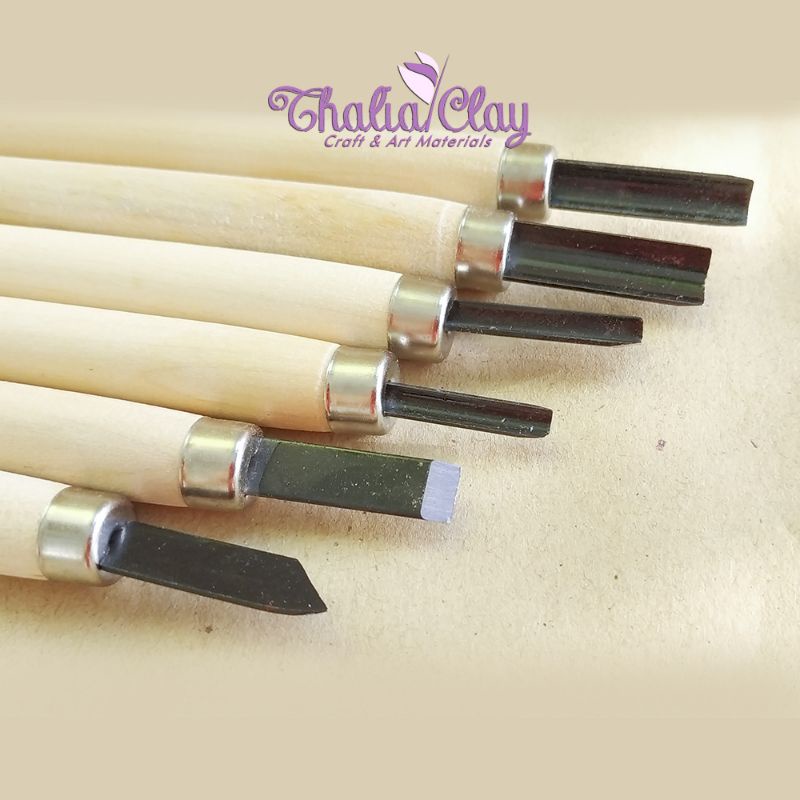 Jual ALAT PAHAT KAYU UKIR KAYU CUKIL KAYU ISI 6 WOOD CARVING TOOLS ...