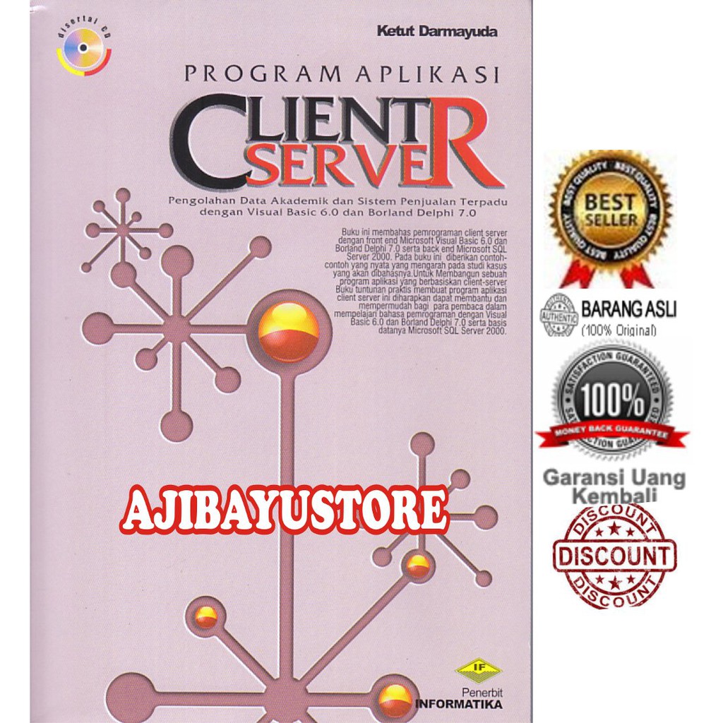Jual Program Aplikasi Client Server Ketut Darmayuda INFORMATIKA | Shopee Indonesia