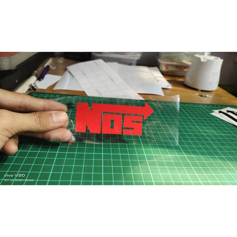 Jual STIKER NOS | STICKER CUTTING BAHAN ORACAL CUSTOM LOGO DLL | Shopee ...
