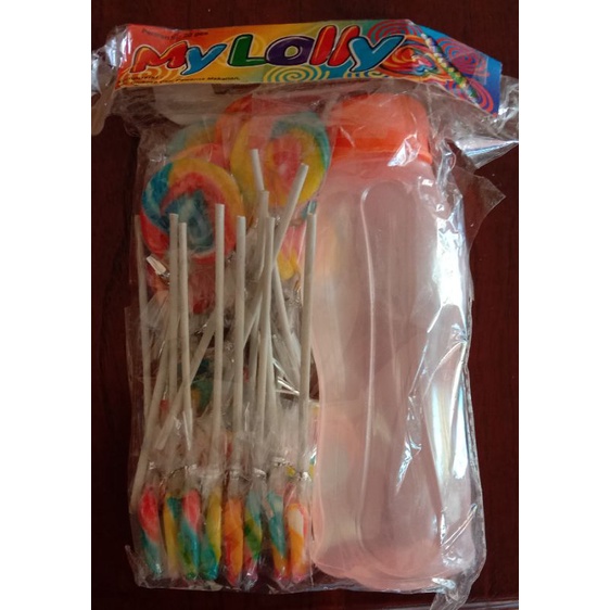 Jual Permen Lollypop My Lolly isi 20pcs/pack | Shopee Indonesia