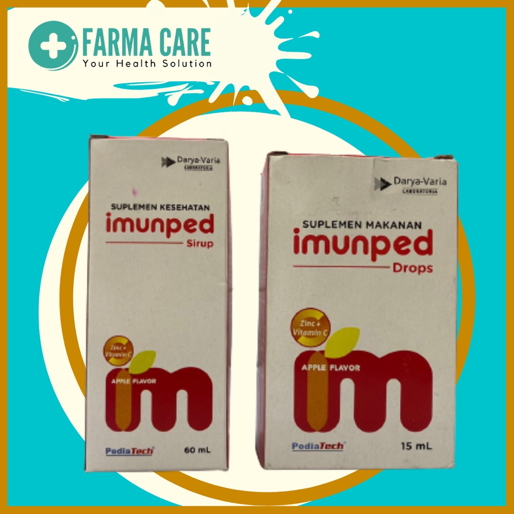 Jual IMUNPED SYRUP 60ML DAN DROP 15ML | Shopee Indonesia