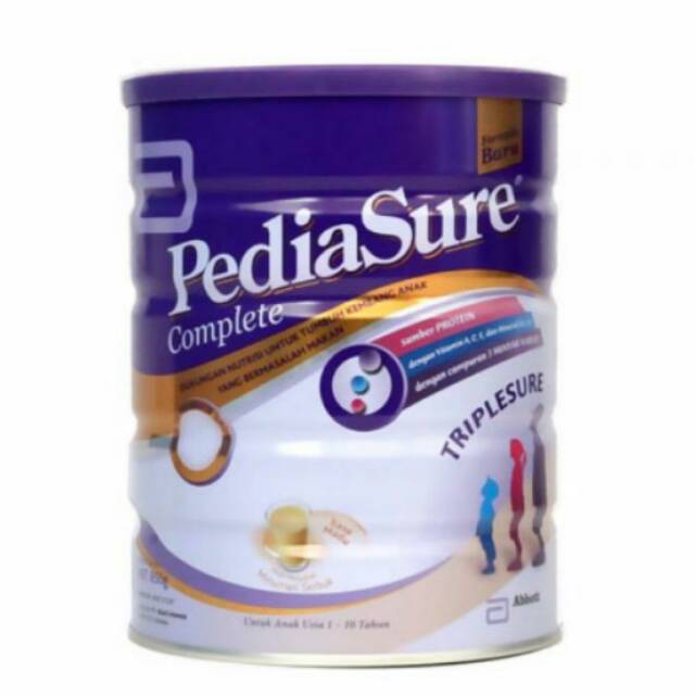 Jual Pediasure Complete Triplesure Madu atau Vanilla - 850g | Shopee Indonesia