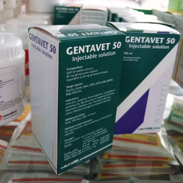 Jual GENTAVET-50 (100ml) | Shopee Indonesia