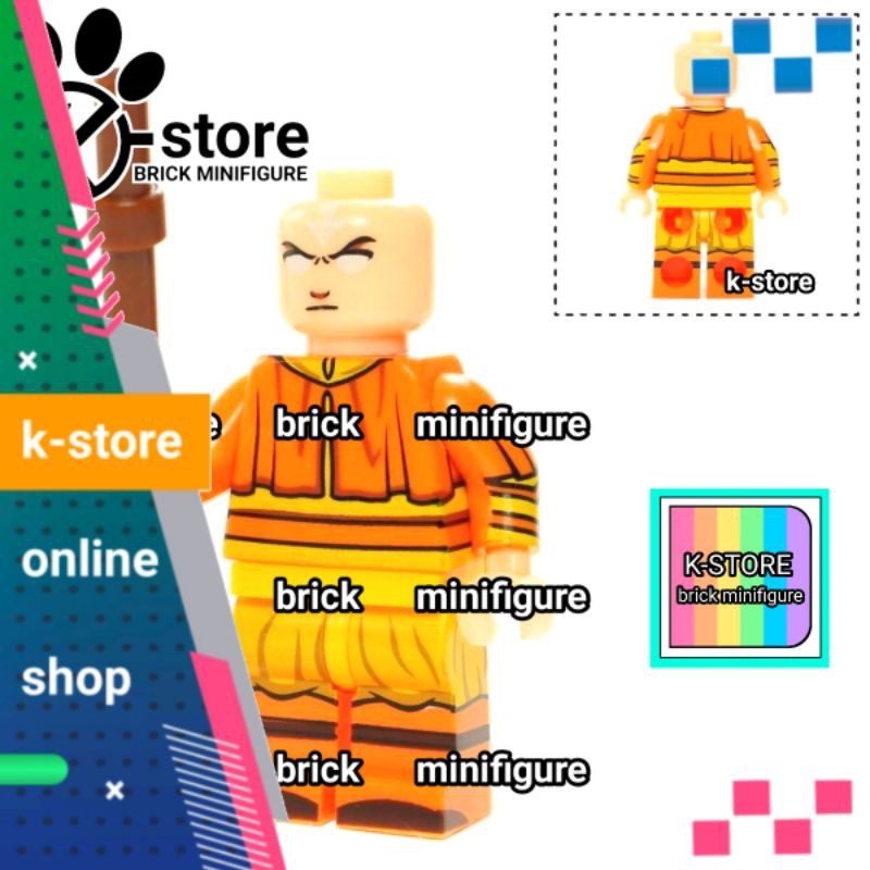 Jual lego avatar the last airbender aang building block minifigure ...