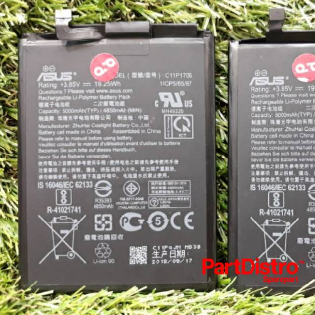 Jual Battery Ori 100% Asus Zenfone Max Pro M1/M2 (C11P1706) | Shopee ...
