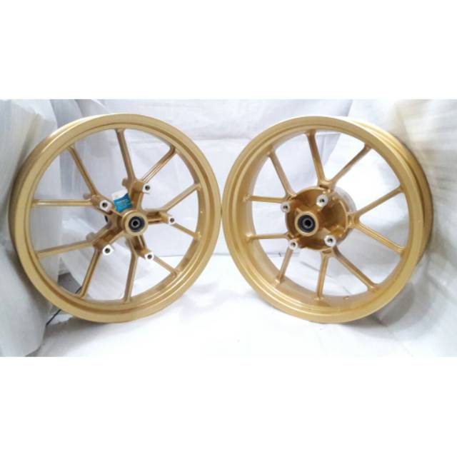 Jual VELG CBR 150 K45 46 CB150 ROSSY TRIPLE DISC 300 - 450 GOLD ...