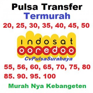 Jual PROMO PULSA INDOSAT MURAH 20K 25K 30K 50K 100K | Shopee Indonesia