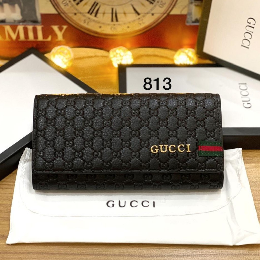 Jual Dompet Gucci + Box / Dompet Gucci Mickey Wanita | Shopee Indonesia