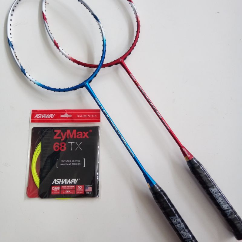 Jual ASHAWAY Ti 120 dan Ti 130 Titanium Mesh Raket Badminton Original ...