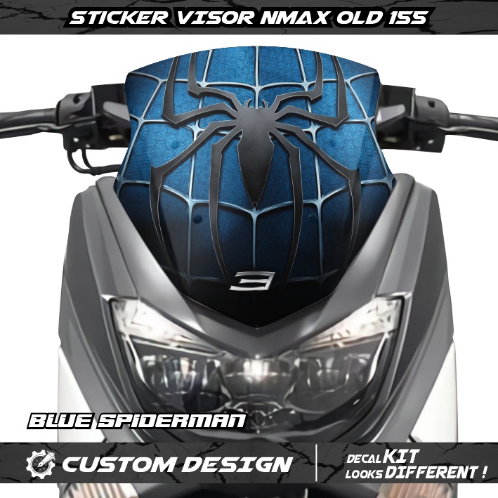 Jual STICKER VISOR WINDSHIELD YAMAHA NMAX NEW NMAX OLD SPIDER LEM KUAT ...