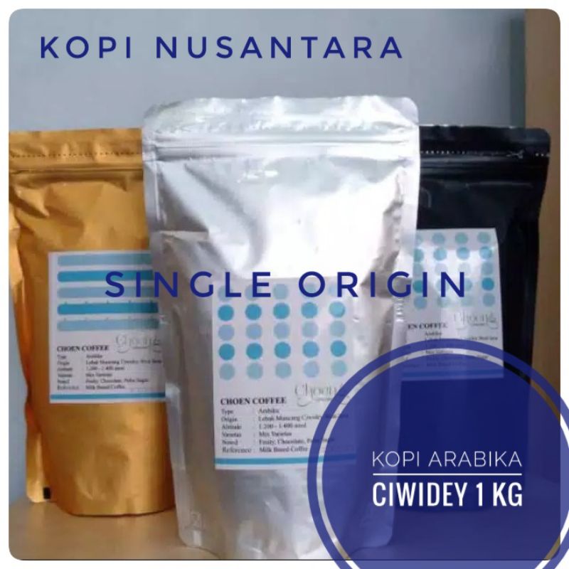 Jual Kopi Arabika Ciwidey 1 Kg - Ciwidey Arabica Coffee - Light-Medium ...