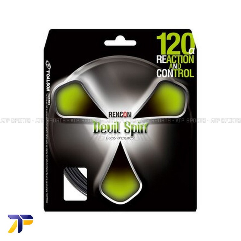 Jual Senar Tenis Tennis Toalson Rencon Devil Spin 1.20 120 Black ...