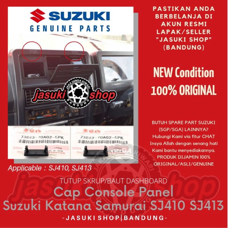 Jual Cap Console Panel Tutup Baut Panel Dashboard Suzuki Jimny Katana Samurai SJ410 SJ413 Asli ...