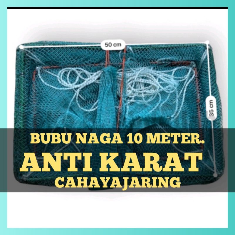Jual BUBU JEBAKAN KEPITING / BUBU JEBAKAN IKAN / BUBU NAGA 10 METER ...