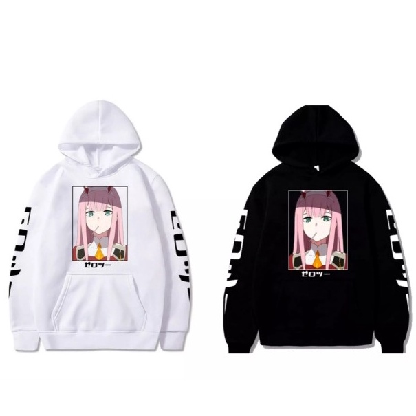 Jual SWEATER HOODIE ANIME DARLING IN THE FRANXX ZERO TWO/JAKET ANIME ...