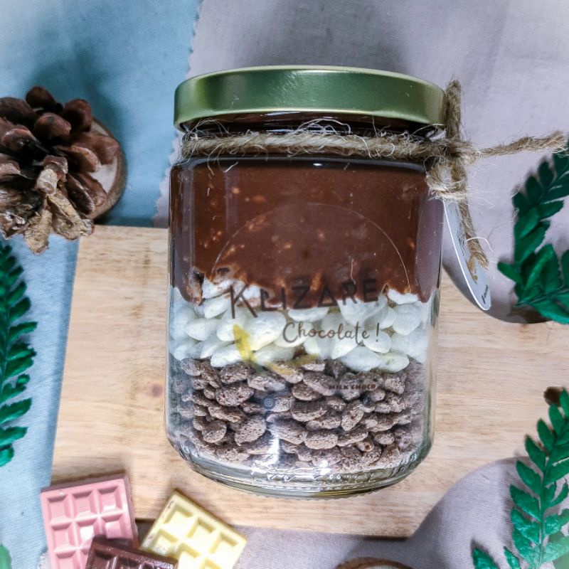 Jual CHOCO JAR ORIGINAL/CHOCO IN JAR/KLIZARE CHOCOLATE/CHOCO CRUNCHY ...