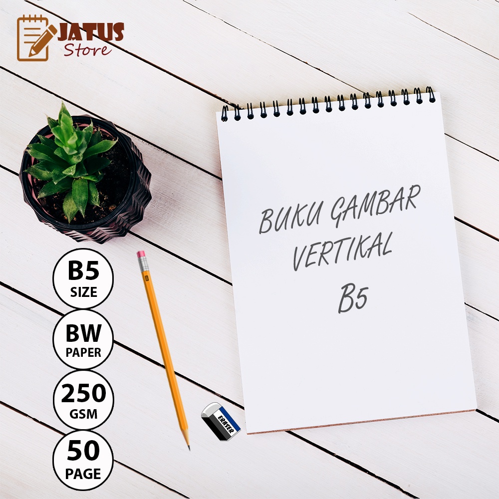 Jual SKETCHBOOK TEBAL VERIKAL/BUKU GAMBAR A4 B5 A5 B6 A6 A7/BUKU GAMBAR/VERTIKAL/JURNAL/BUKU ...
