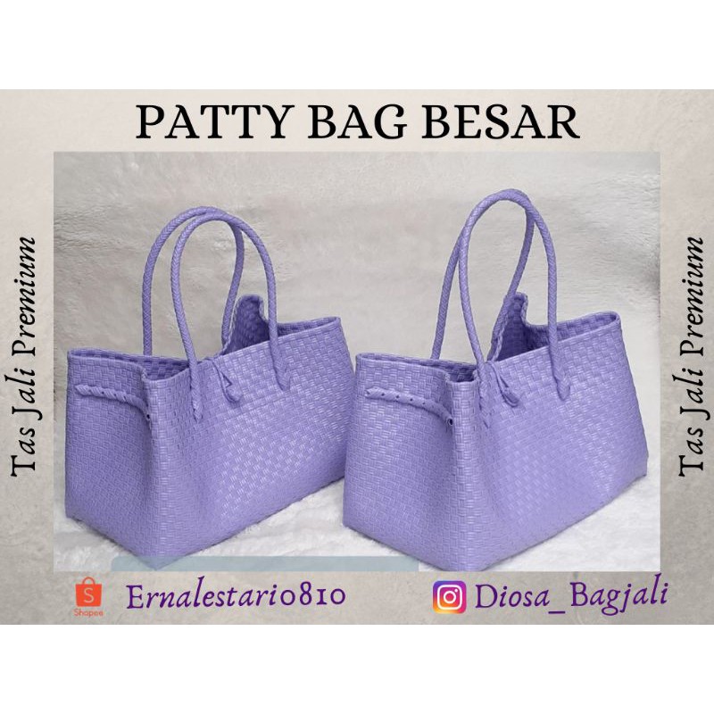 Jual Tas Anyaman Jali Premium PATTY BAG BESAR | Shopee Indonesia