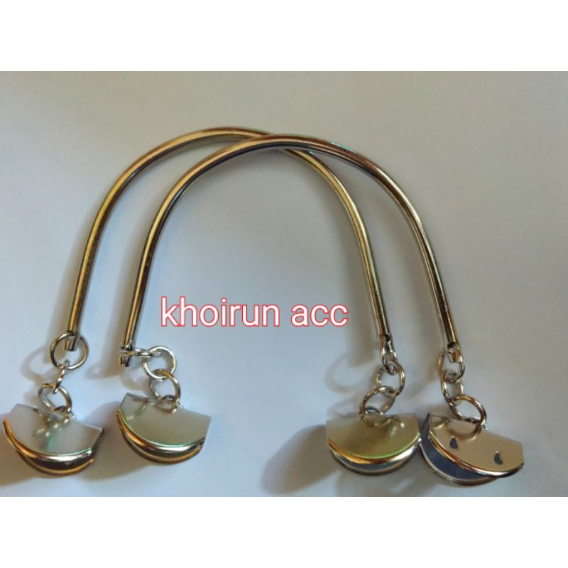 Jual Handle tas capit Nikel (2 pcs) | Shopee Indonesia