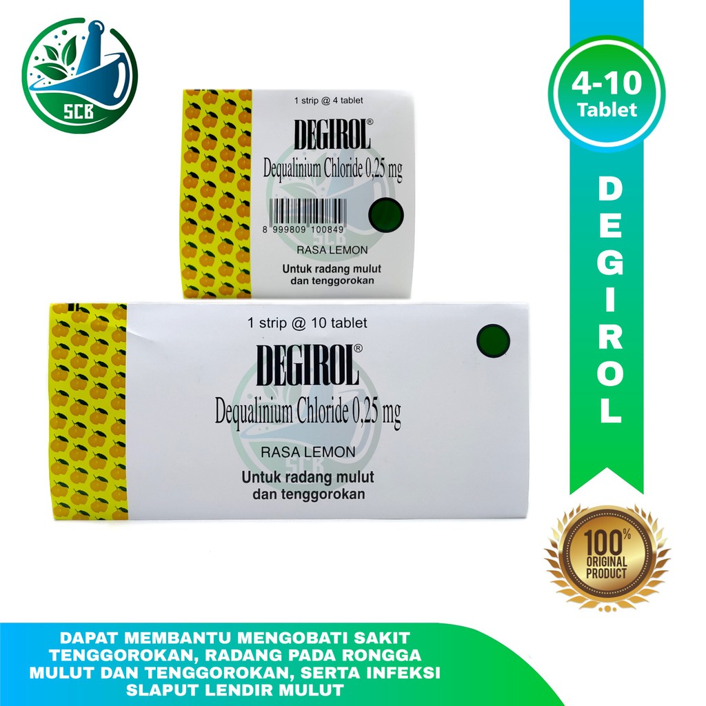 Jual Degirol Strip - Obat Radang Mulut Dan Tenggorokan All Varian ...